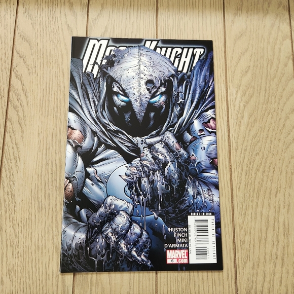 Marvel | Other | Moon Knight 6 Marvel Comics 206 Direct Edition Artist ...